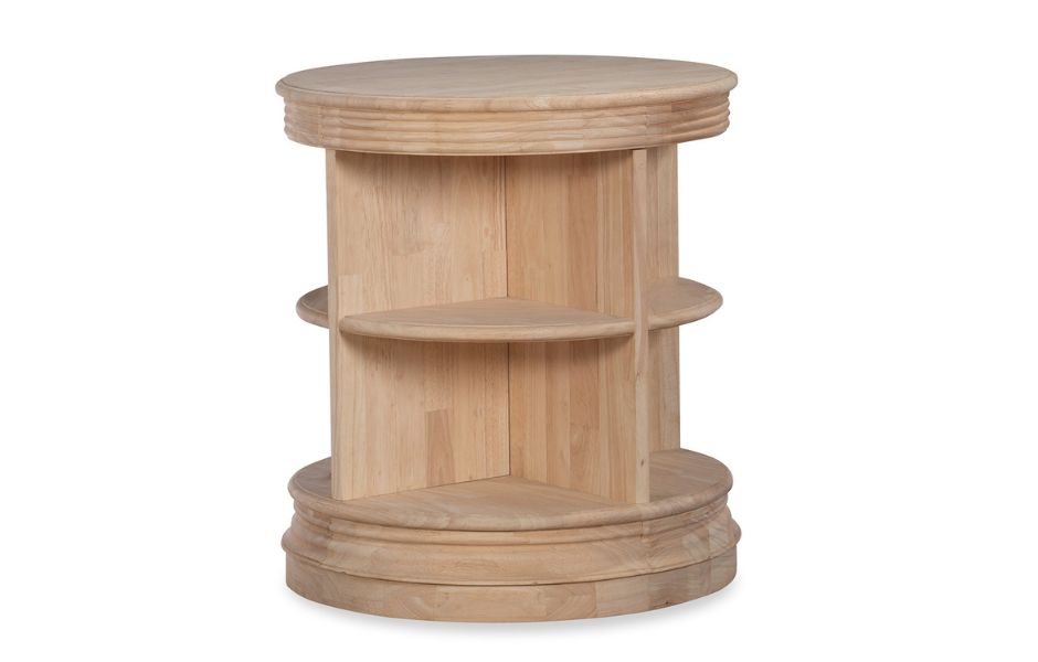 22" Library End Table – Wood You Trinidad