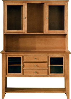 [54 Inch] Cosmopolitan Server & Hutch – Wood You Trinidad