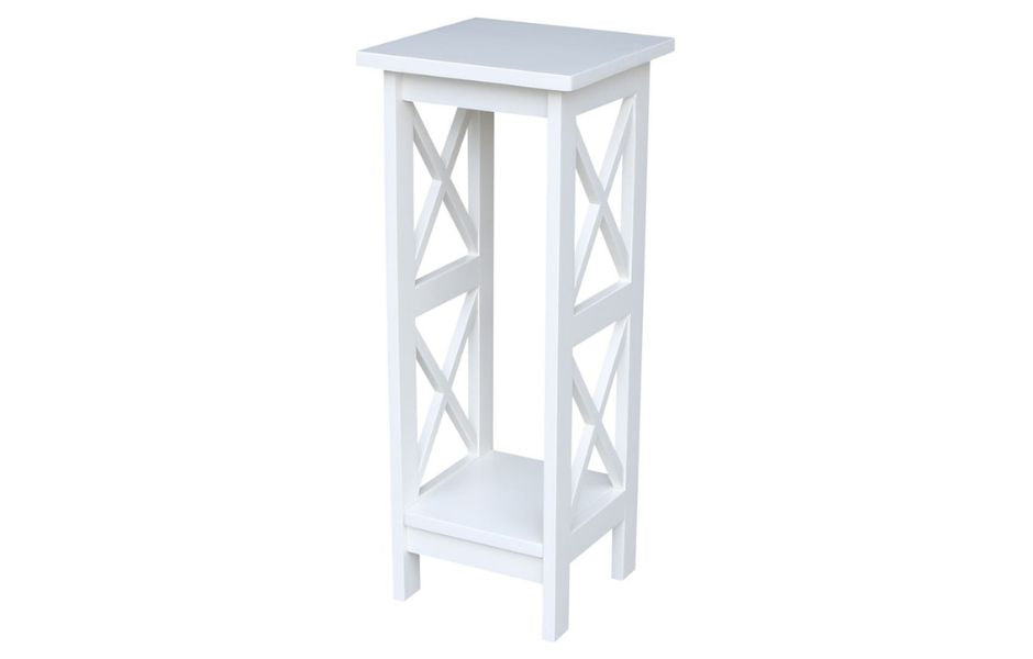 30" X Side Plant Stand – Wood You Trinidad