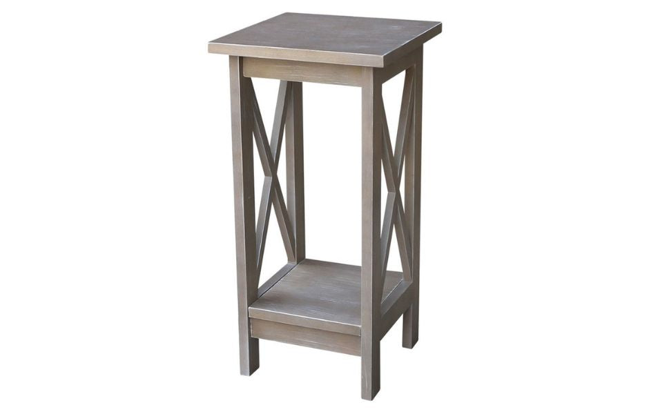 24" X Side Plant Stand – Wood You Trinidad